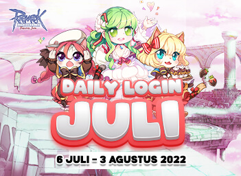 RAGNAROK : FOREVER LOVE | Daily Login - Juli 2022