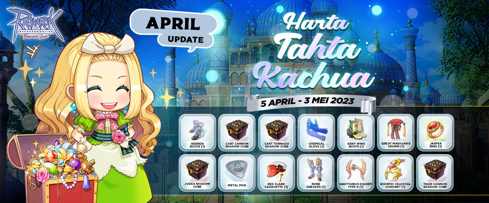 RAGNAROK : FOREVER LOVE | Kachua Update - April 2023