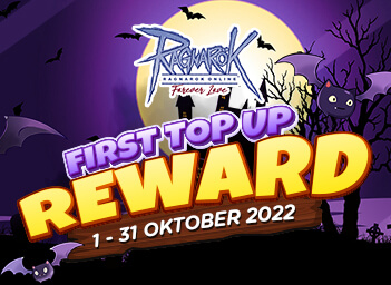 RAGNAROK : FOREVER LOVE | First Topup Reward - Oktober 2022