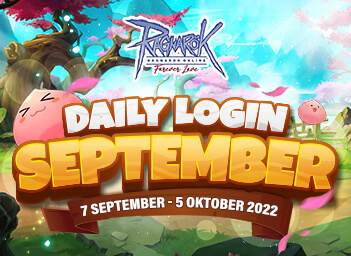 RAGNAROK : FOREVER LOVE | Daily Login - September 2022
