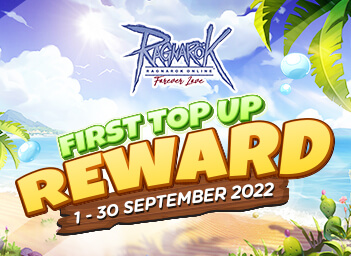 RAGNAROK : FOREVER LOVE | First Topup Reward - September 2022